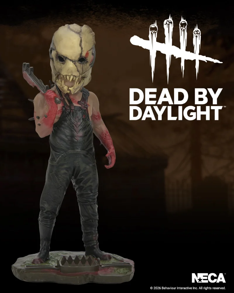 NECA präsentiert Dead by Daylight The Trapper Head Knocker Figur